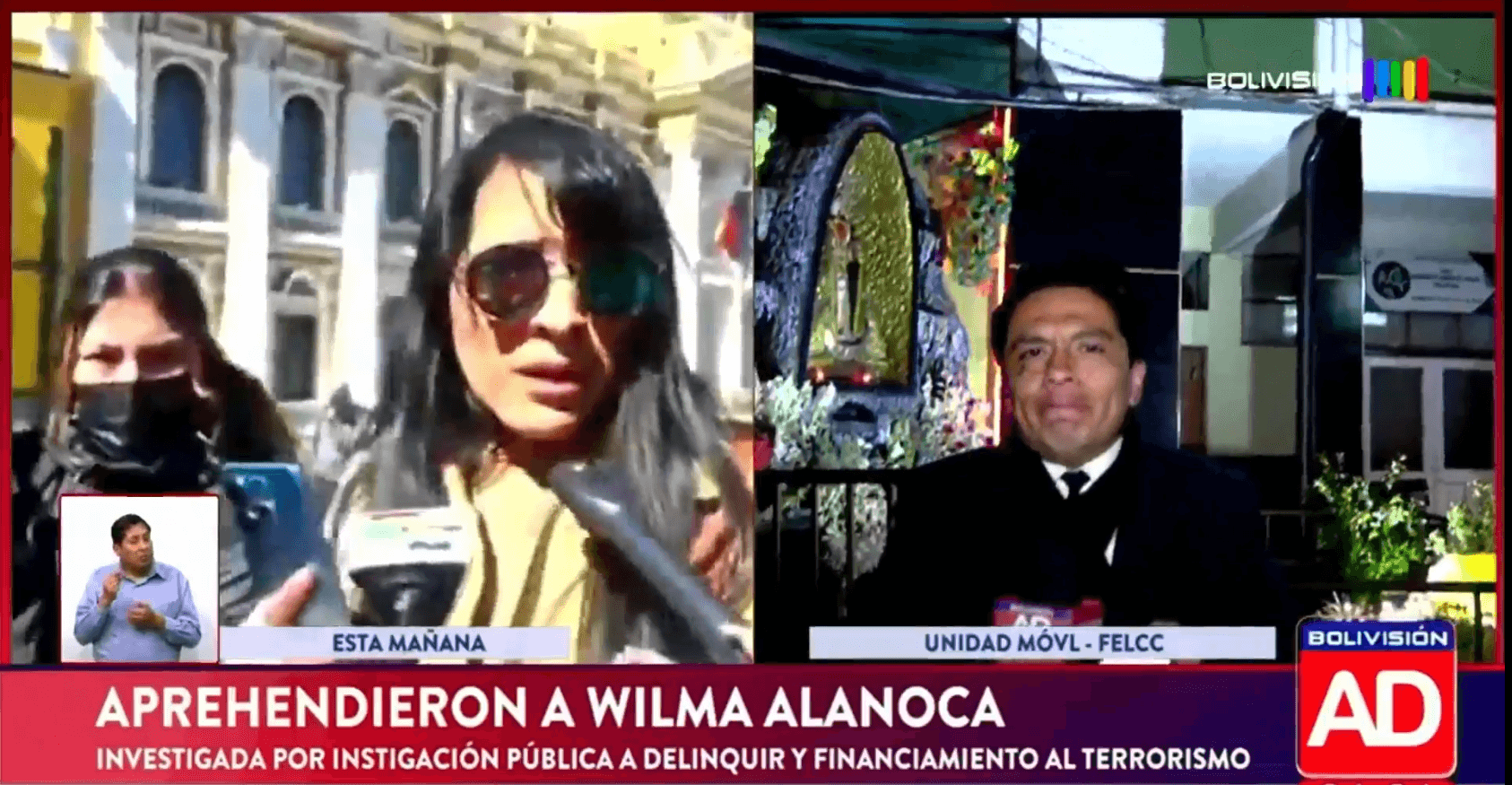 Wilma Alanoca es aprehendida en La Paz e investigada por instigación ...